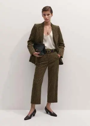 ME+EM Sharp Shoulder Blazer