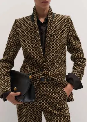 ME+EM Sharp Shoulder Blazer