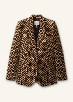 ME+EM Sharp Shoulder Blazer