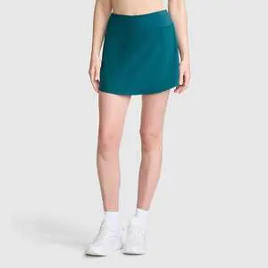 Champion Courtside Skort, C Logo - Deep Teal
