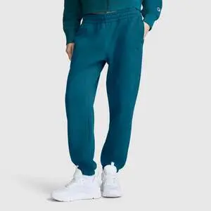 Champion Powerblend Oversized Sweatpants, C Logo - Deep Teal