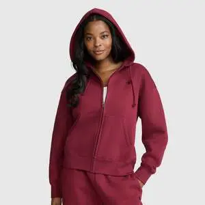 Champion Powerblend Fleece Zip-up Hoodie, C Logo