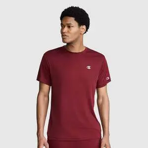 Champion Sport T-shirt, Reflective C Logo - Cabernet
