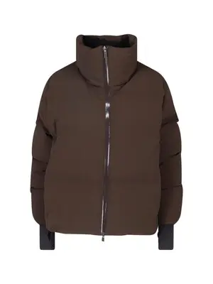 Herno Padded Jacket In Fabric - Brown