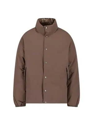 The North Face Padded Jacket "red Box - Brown