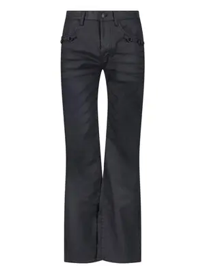 Gucci Flared Jeans "horsebit - Black