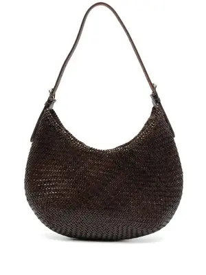 Dragon Diffusion Luna Mezza Woven Bag - Brown