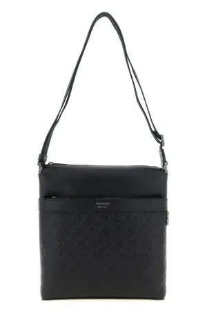 FERRAGAMO Monogram' Messenger Crossbody Bag