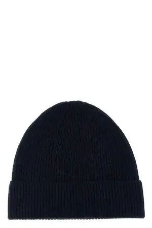 BALLANTYNE Cashmere Beanie - Blue