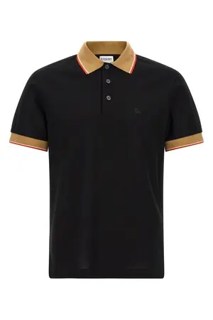 Burberry Evan' Polo Shirt - Black