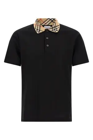 Burberry Evan' Polo Shirt - Black