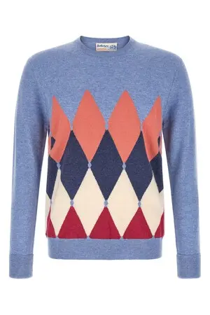 BALLANTYNE Diamond' Sweater - Light Blue