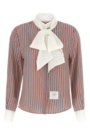 Thom Browne Removable Lavallière Collar Shirt