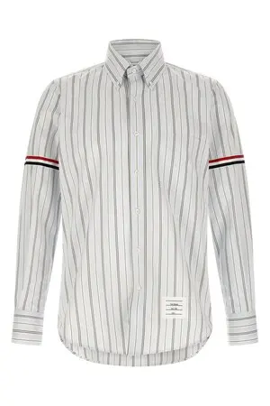 Thom Browne Rwb' Headband Shirt - Light Blue