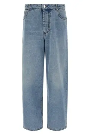 AMI Paris Wide Leg Jeans - Light Blue