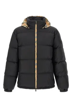 Burberry Snowdon' Down Jacket - Black