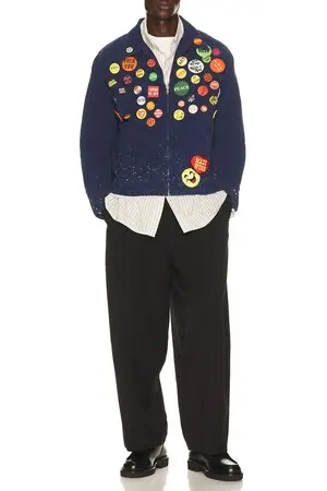 MadeWorn Embellished Corduroy Jacket