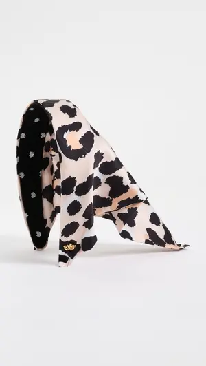 Lele Sadoughi Jackie Silky Hankerchief Headband