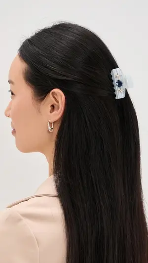 Lele Sadoughi Mini Sea Shell Claw Clip