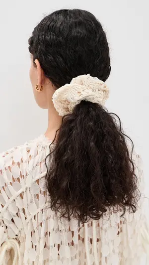 LELET NY Esme Crochet Scrunchie