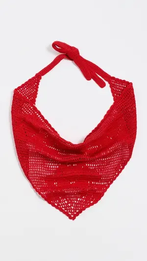 LOEFFLER RANDALL Viv Bandana - Red
