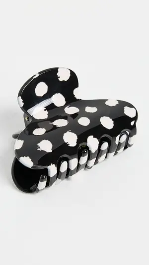 Lele Sadoughi Mini Polka Dot Claw Clip