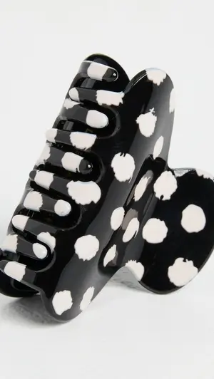 Lele Sadoughi Mini Polka Dot Claw Clip