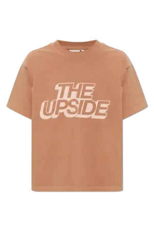 The Upside Jacob" T-shirt - Brown