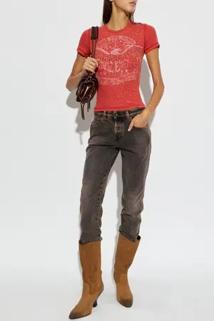 DIESEL® T-shirt ‘t-marsy-rib-cry