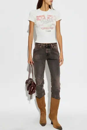 DIESEL® T-shirt ‘t-marsy-rib
