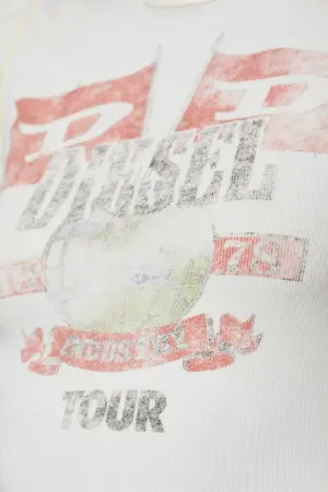 DIESEL® T-shirt ‘t-marsy-rib