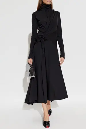 Alexander McQueen Leather Heeled Mules