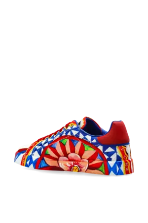 Dolce & Gabbana Sports Shoes With Logo