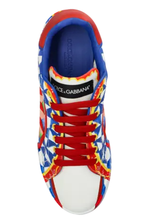 Dolce & Gabbana Sports Shoes With Logo