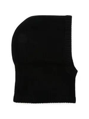 Soft Goat Cashmere Balaclava - Black