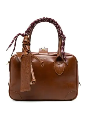 GOLDEN GOOSE Vita Leather Handbag - Brown