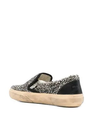 GOLDEN GOOSE Vce Leather Slip-on Sneakers
