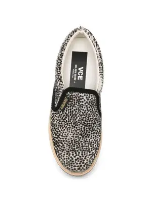 GOLDEN GOOSE Vce Leather Slip-on Sneakers