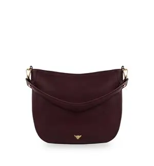 APATCHY LONDON The Rosie Burgundy Leather Bag