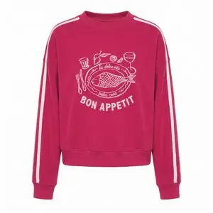 PALM COLLECTIVE Bon Appetit Fleece Sweater