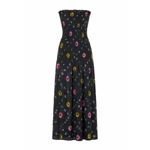 PAR Y ESCALA Valerie Strapless Maxi Dress