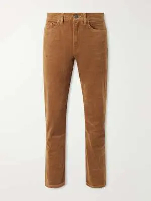 Polo Ralph Lauren Straight-leg Cotton-corduroy Trousers - Brown
