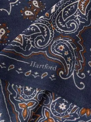Hartford Printed Wool Scarf