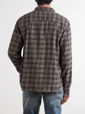 Ralph Lauren Eaton Checked Cotton-flannel Shirt - Gray