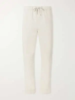 Hartford Joggy Straight-leg Cotton-twill Trousers - Beige
