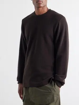 A KIND OF GUISE Lurin Wool And Cashmere-blend Sweater - Brown