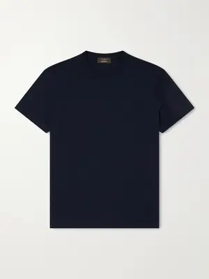 SLOWEAR Slim-fit Icecotton Jersey T-shirt - Blue