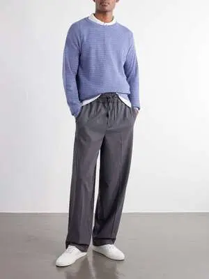 Peter Millar Rhodes Linen And Cotton-blend Sweater