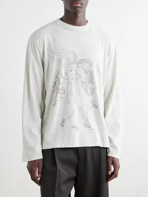 Our Legacy Printed Cotton-jersey T-shirt