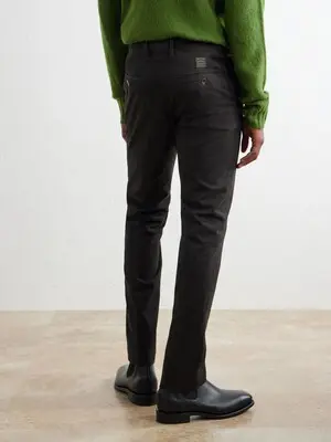 SLOWEAR Straight-leg Cotton-blend Twill Trousers